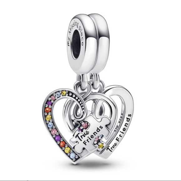 Pandora | Jewelry | New Pandora Puzzle Piece Friendship Dangle Charm ...